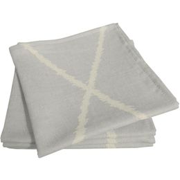 Adam Stoffserviette &raquo;Casket Valdelana Light&laquo; grau Obermaterial: 100% Baumwolle Bio-Baumwolle