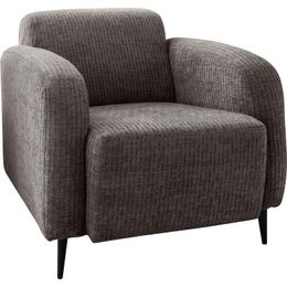 Home Affaire Cocktailsessel &raquo;Marone Loungesessel, bequem, Breite 85cm, bodenfrei&laquo; auch als 2-Sitzer und 3-Sitzer erh&auml;ltlich grau 100% Polyester 