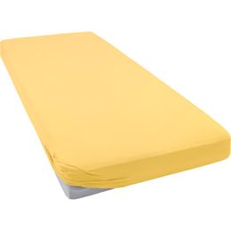 bellana Spannbettlaken &raquo;bellana exclusiv aus 100% Mako-Baumwolle, 150 g/m&sup2;, b&uuml;gelfrei&laquo; feinste Mako-Baumwolle, Spannbetttuch f&uuml;r Matratzen bis 25cm 