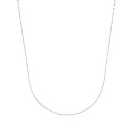 Amor Damen Collierkettchen Made in Germany Ros&eacute;gold 375, L: 42 B: 1mm