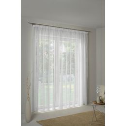WIRTH Gardine &raquo;3163 III&laquo; Faltenband 1 Stk. tlg. wei&szlig; Polyester 225cm, Faltenband, 600cm