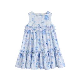 next Kleid M&auml;dchen Gr&ouml;&szlig;e 168 pastellblau / hellblau / offwhite