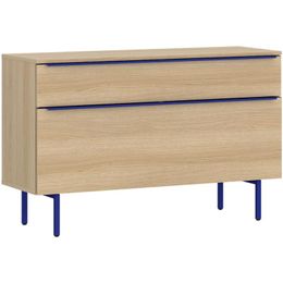Tom Tailor HOME Lowboard &raquo;COLOR PUZZLE 3 &ndash; 1 Klappe 1 Schublade mit farbigem Griff und F&uuml;&szlig;en&laquo; Kommode, Breite 110 cm,mit Klappe und Schublade, viel 