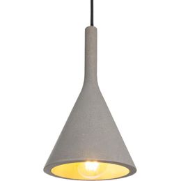 Paco Home Pendelleuchte &raquo;CLOUCH&laquo; E27 LED, E27, Lampe F&uuml;r Wohnzimmer Esszimmer K&uuml;che, H&ouml;henverstellbar grau 1, &Oslash; 21,5cm