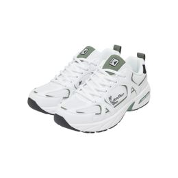 Karl Kani Herren Sneaker "Karl Kani Prime Runner", Gr. 44, gr&uuml;n, Polyurethan, Schuhe