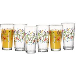 Ritzenhoff & Breker Gl&auml;ser-Set &raquo;Shanti&laquo; je 380 ml bunt Glas &Oslash; 8cm x 15cm, 380ml, 6