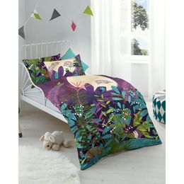 Kaeppel Kinderbettw&auml;sche &raquo;Moonshine&laquo; 2 Stk. bunt Renforc&eacute;, Obermaterial: 100% Baumwolle B/L: 135cm x 200cm, 1 Stk., 1 Stk., Renforc&eacute;, B/L: 80cm x 80cm, 2 Stk.