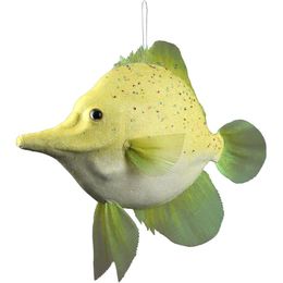 AM Design Dekofigur &raquo;Styropor-Fisch&laquo; in Handarbeit gefertigt gelb Styropor B/H/T: 39cm x 10cm