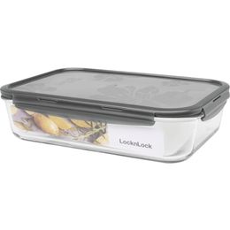 Lock&Lock LOCK & LOCK Frischhaltedose &raquo;Boroseal&laquo; eckig transparent Borosilikatglas B/H/L: 23,6cm x 8,8cm x 34,5cm