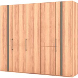 Musterring Kleiderschrank &raquo;Sorrent, Kleiderschrank, teilmassiv Eiche&laquo; mit T&uuml;rd&auml;mpfern, in 5 Breiten & 2 H&ouml;hen, extra B&ouml;den, MADE IN GERMANY, T&uuml;ren in Eiche 