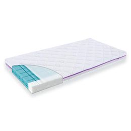 Tr&auml;umeland Kindermatratze &raquo;Wolkenmeer&laquo; 11 cm hoch 1 Stk. tlg. wei&szlig; Bezug (oben): 62% Polyester, 38% Lyocell (TENCEL ). Bezug (unten): 62% Polyester, 38% Lyocell 