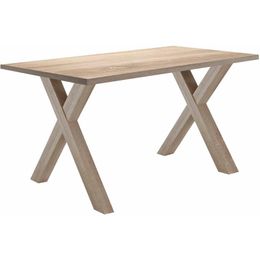 M&auml;usbacher Schreibtisch &raquo;Mio&laquo; braun B/H/T: 120cm x 75cm x 70cm