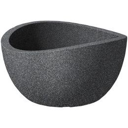 Scheurich Blumentopf &raquo;40/252 WAVE GLOBE BOWL&laquo; schwarz B/H/T: 39,3cm x 21cm x 39,3cm