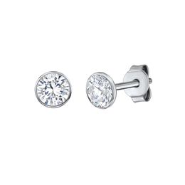 Firetti Damen Paar Ohrstecker &raquo;Schmuck Geschenk Silber 925 Ohrschmuck&laquo; mit Zirkonia (synth.) silber 5mm, Silber 925 (Sterlingsilber)
