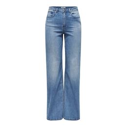 Only Jeans mit weitem Bein in Medium Blue Denim | Gr.: XL/L30