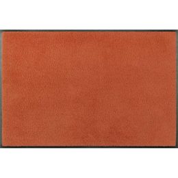 wash+dry by Kleen-Tex L&auml;ufer rechteckig 9 mm H&ouml;he orange Gummi B : 60cm 1 Stk., 9mm, L: 90cm