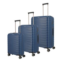 Travelite Herren Travelite Trolleyset &raquo;MOOBY 3-teilig Reisekoffer Hartschale&laquo; mit TSA-Schloss und recyceltem Polypropylen Einheitsgr&ouml;&szlig;e