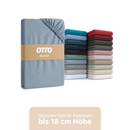 OTTO home Spannbettlaken &raquo;PHYSALIS in BASIC und PREMIUM Qualit&auml;t, 100% Baumwolle&laquo; f&uuml;r Matratzen bis 18 cm H&ouml;he, Bettlaken, Spannbetttuch, pflegeleicht