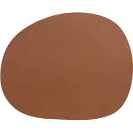 aida RAW Platzset &raquo;Buffalo&laquo; 95 % Recycelleder braun B/L: 33,5cm x 41cm, 4 Stk., Lederimitat