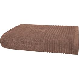Dyckhoff Duschtuch &raquo;Duschtuch BRILLANT, Baumwolle, 70x140 cm, 550 g/m&sup2;&laquo; Baumwolle rot Frottier, Baumwolle B/L: 70cmx140cm, 1 Stk., Frottier