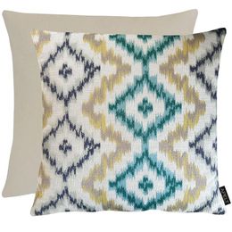 Apelt Dekokissen &raquo;Milan in Ikat-Design&laquo; inclusive Soft-Kissenf&uuml;llung 100% PES bunt Mischgewebe B/L: 45cm x 45cm, 1 Stk.