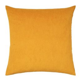 Pad Dekokissen &raquo;CASUAL&laquo; Made in Europe gelb Polyacryl, Polyester B/L: 40cm x 40cm, 1 Stk.