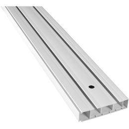 SN DECO GROUP Gardinenschiene &raquo;Vorhangschiene SH (2)&laquo; 2 l&auml;ufig-l&auml;ufig Fixma&szlig; wei&szlig; Kunststoff B/L: 220cm, 2 l&auml;ufig