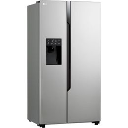 LG Side-by-Side Serie 1 &raquo;GSM32HSBEH&laquo; 178,6 cm hoch 91 cm breit silber Einheitsgr&ouml;&szlig;e