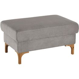 3C Candy Stauraumhocker &raquo;Lecce&laquo; passend zur Serie grau 95% Polyester, 5% Nylon B/H/T: 90cm x 45cm x 60cm, Feincord
