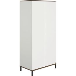 YUNY by PAIDI Kleiderschrank &raquo;LOVELY ALIV inkl. Kleiderstangen und Einlegeb&ouml;den&laquo; Off-White, zertifizierte Qualit&auml;t, Push-to-open wei&szlig; Holzwerkstoff 