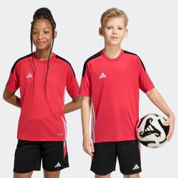 Jungen Fu&szlig;balltrikot "TIRO 26 ESSENTIALS KIDS TRIKOT"power pink, schwarz, wei&szlig;, Gr. 176, adidas Performance, Obermaterial: 100% Polyester, Trikots