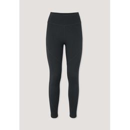 hessnatur Leggings in schwarz | Gr.: XL