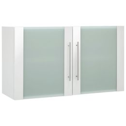 Wiho-K&uuml;chen wiho K&uuml;chen Glash&auml;ngeschrank &raquo;Flexi2, Breite/H&ouml;he: 100/56,5 cm, Soft-Close bei den T&uuml;ren&laquo; inkl. verstellbaren Einlegeboden wei&szlig; B/H/T: 100cm x 56,5cm 