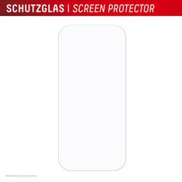 Displex Displayschutzglas &raquo;Real Glass Screen Protection&laquo; f&uuml;r Apple iPhone 16 Pro Displayschutzfolie, Schutzfolie, Bildschirmschutz, kratz- & sto&szlig;fest 
