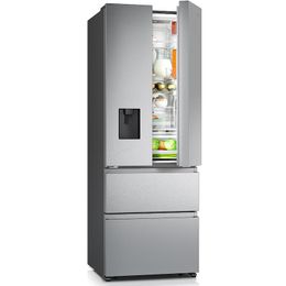 HISENSE French Door &raquo;RF632N4WIE&laquo; 200 cm hoch 70 cm breit silber Einheitsgr&ouml;&szlig;e
