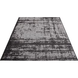 LUXOR living Teppich &raquo;Panama, LAGERR&Auml;UMUNG&laquo; rechteckig 5 mm H&ouml;he Flachgewebe, modernes Design, In- und Outdoor geeignet grau Polyester, Polypropylen B