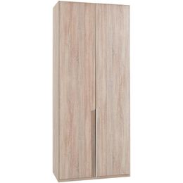 wimex Kleiderschrank &raquo;New York&laquo; in vielen Breiten, 208 oder 236cm hoch braun B/H/T: 90cm x 208cm x 58cm, T&uuml;ren: 2 Stk.