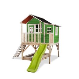 EXIT Spielhaus &raquo;Loft 550 gr&uuml;n&laquo; Holz Einheitsgr&ouml;&szlig;e