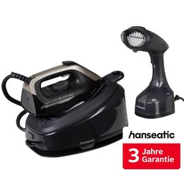 Hanseatic Dampfb&uuml;gelstation &raquo;und Dampfb&uuml;rste, Dampfb&uuml;gelstation 8 bar Dampfdruck, Abschaltautomatik&laquo; 1.500 ml Wassertank inkl. 3 Jahre Herstellergarantie 