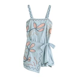 next Jumpsuit female size XS Light blue / Dark blue / Brown / Rose