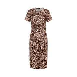 CLOUD 5IVE Damen A-Linien-Kleid "CLOUD 5IVE Dress", braun, Gr. S, unifarben, 95% Polyester, 5% Elasthan, Kleider