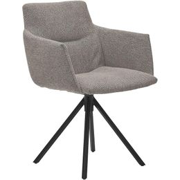 Musterring Polsterstuhl &raquo;JustB! SP500&laquo; () 1 Stk.mit Armlehne, wahlweise mit Drehfunktion, Stativgestell in schwarz grau 1 Stk., Flachgewebe, drehbar