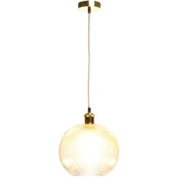 Kayoom H&auml;ngeleuchte &raquo;Neptun&laquo; E27 1 Stk. handgefertigt, modern transparent &Oslash; 25cm H: 26cm, 1 Stk.