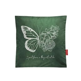 Irisette Dekokissen &raquo;Blaze-Set 8958&laquo; kuschelig weich blau Obermaterial: 100% Polyester B/L: 45cm x 45cm, 1 Stk.