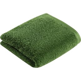 Vossen Handtuch &raquo;Vegan Life&laquo; 100% vegan gr&uuml;n Webfrottier, Obermaterial: 100% Baumwolle B/L: 50cmx100cm, 2 Stk., Webfrottier