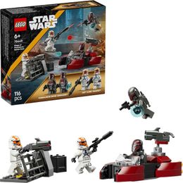 Lego Konstruktionsspielsteine &raquo;Belagerung von Mandalore Battle Pack (75449), Lego Star Wars&laquo; Made in Europe rot Einheitsgr&ouml;&szlig;e Konstruktionsspielsteine