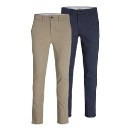 Jack & Jones Jack & Jones 2er-Pack Chino Hose in Beige | Gr.: W34/L32
