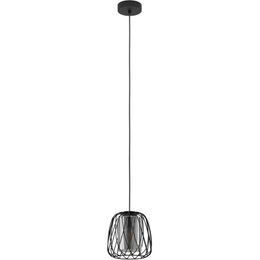 Eglo H&auml;ngeleuchte &raquo;FLORESTA Pendellampe, Stahl und Glas, IP20, E27, Esstischlampe, Lampe&laquo; E27 1 Stk. Elegante H&auml;ngelampe f&uuml;r Esszimmer, K&uuml;che oder 