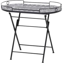 siena GARDEN Gartentisch &raquo;Como&laquo; grau B/H/T: 67,5cm x 60cm x 41cm