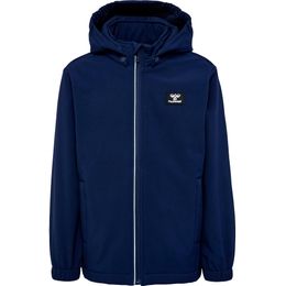 Hummel Funktionsjacke 'Mars' Jungen Gr&ouml;&szlig;e 152/164 marine / schwarz / wei&szlig;